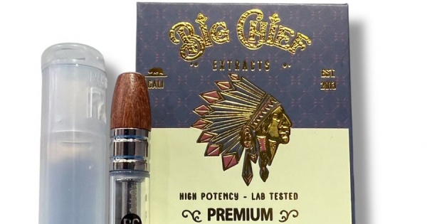 CATRIDGE BIG CHIEF PLATEADA 1ML TT3