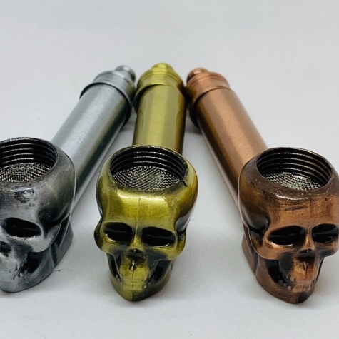 PIPA CALAVERA METAL T386
