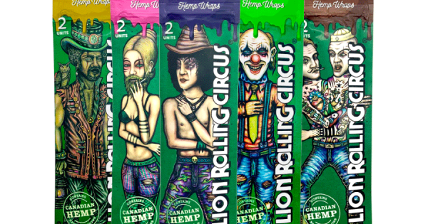 HEMP WRAPS RROLING CIRCUS PA25