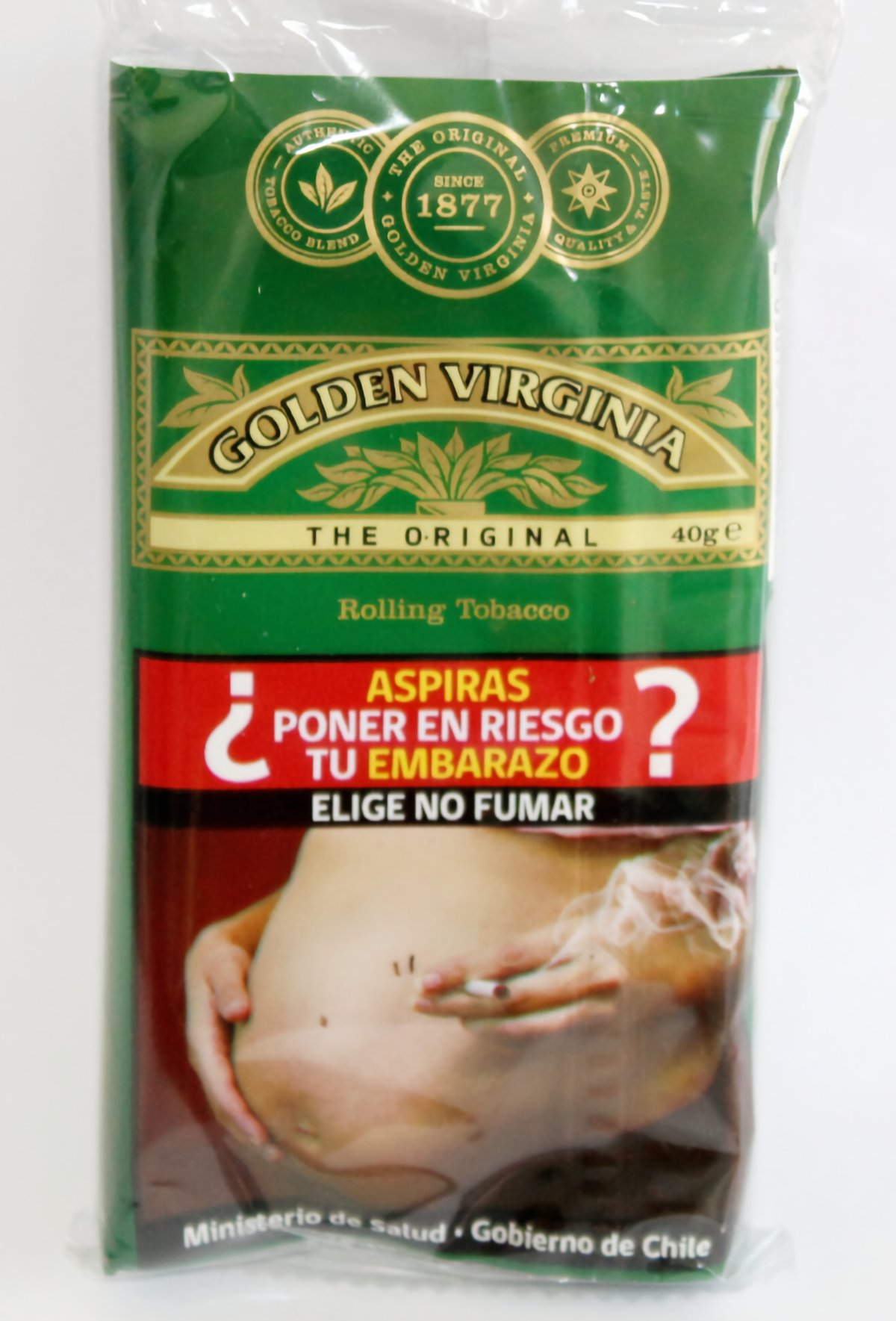 TABACO GOLDEN VIRGINIA 40g TAB18
